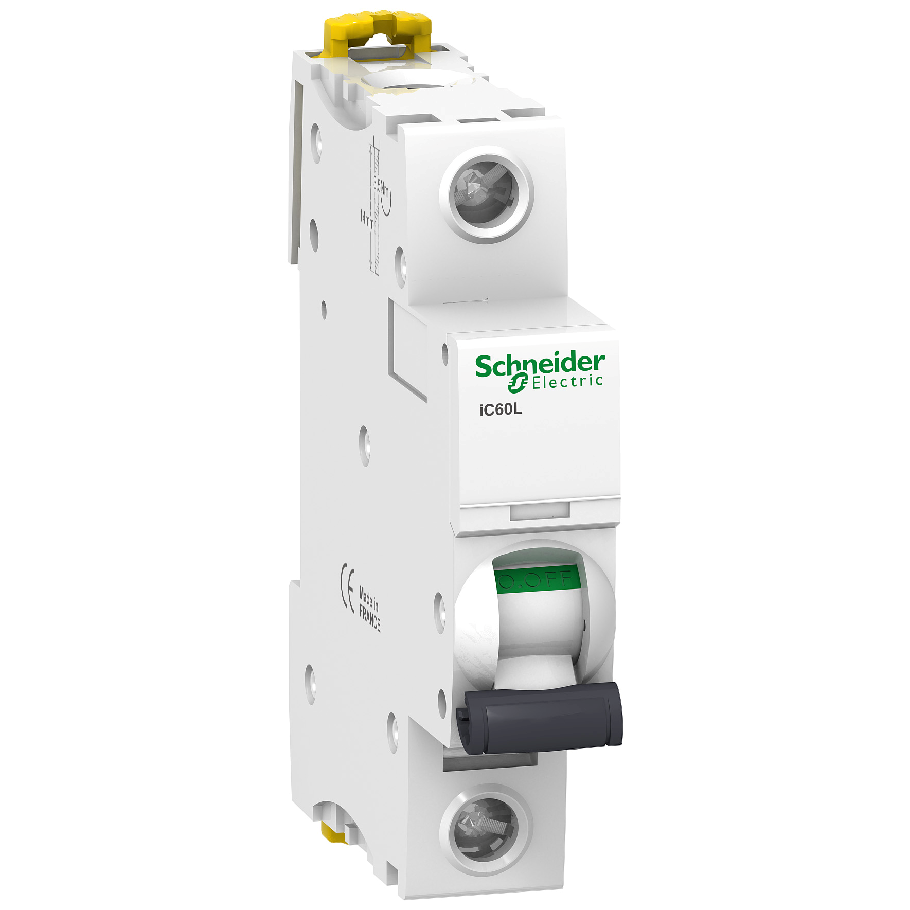 Schneider Electric Leitungsschutzschalter iC60L, 1P, 16A, Z-Charakteristik, 25kA A9F92116